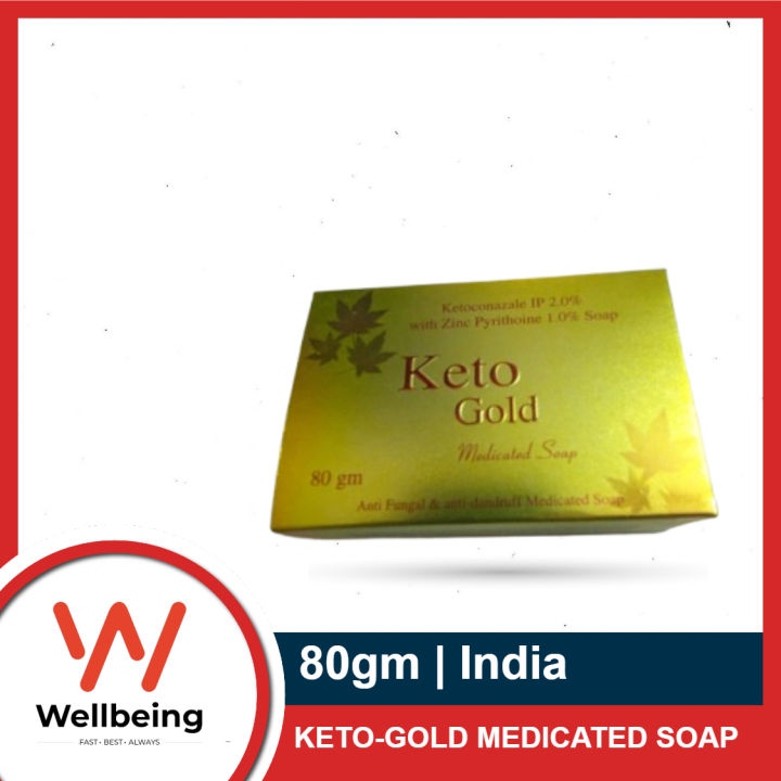KETO-GOLD MEDICATED SOAP 80gm | India | Daraz.com.bd