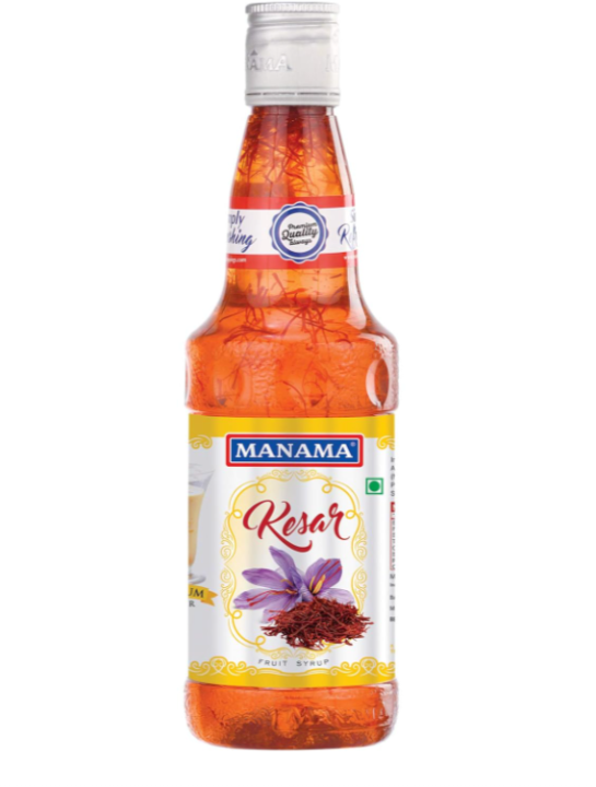 Kesar Syrup | Mixer for Mocktails, Drinks, Juices, Beverages | Non ...