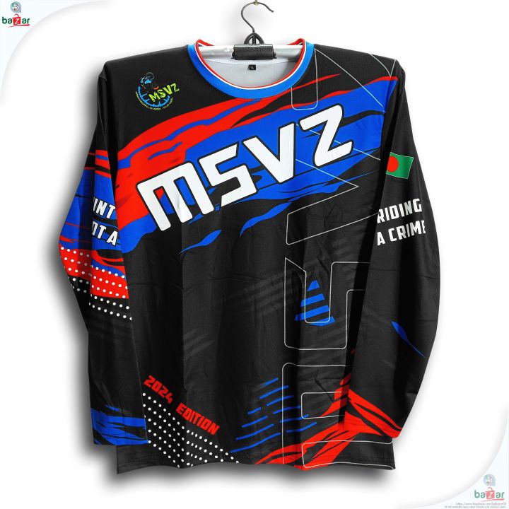 MSVZ Bangladesh Full Sleeve Bike Jersey For Man - Bike T shirt For Man ...