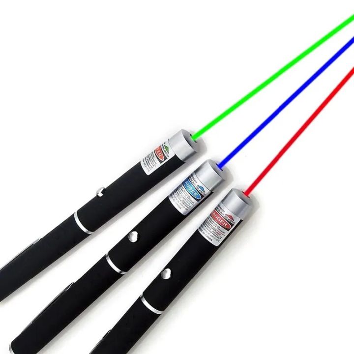 High-quality Laser Pointer Red Green Purple Three-color Laser Pointer ...