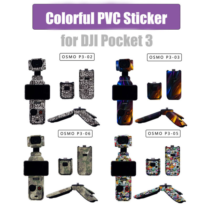 Decal Skin For Osmo Pocket 3 Waterproof Full Body Sticker Anti-Scratch ...