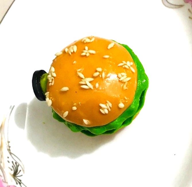 High cheese burger resin 3D Fast Food Freeze Magnetic Refrigerator ...