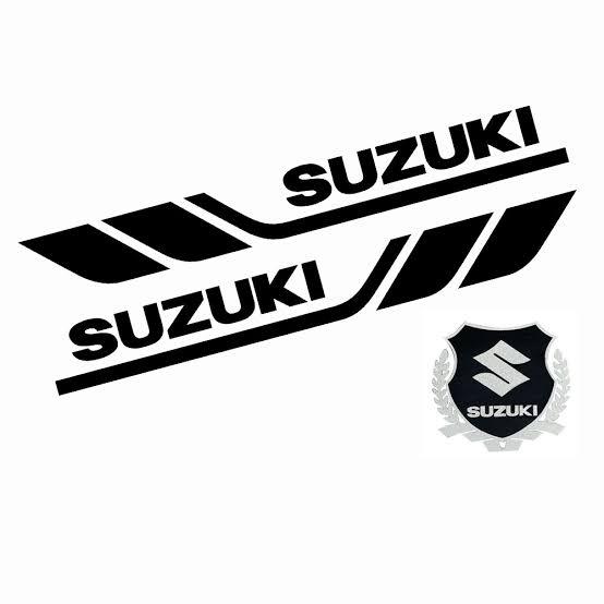 Suzuki Motorcycle Tank Logo Sticker for bike | Daraz.com.bd