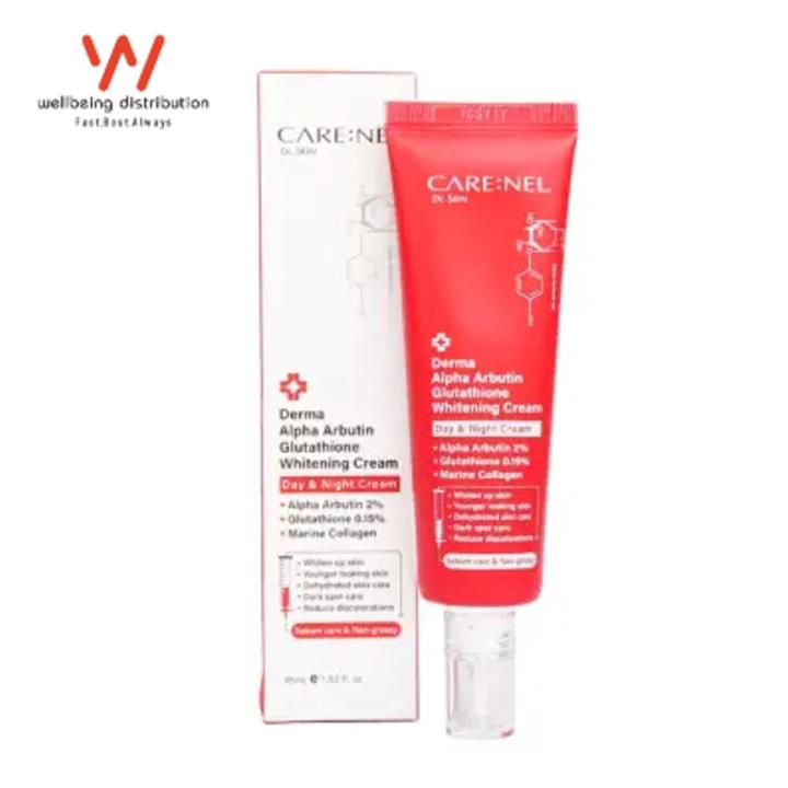 CARENEL Derma Alpha Arbutin Glutathione Whitening Cream 45ml | Daraz.com.bd