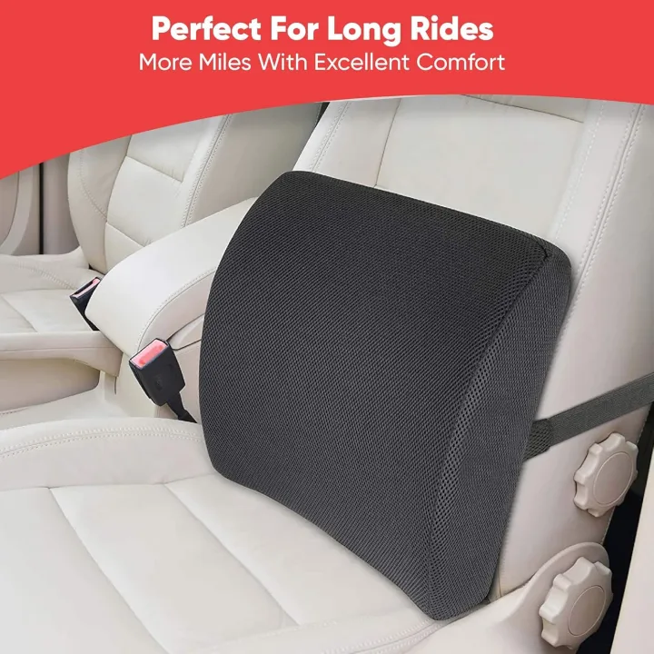 Memory Foam Lumbar Support for Back Pain Relief Compatible with ...