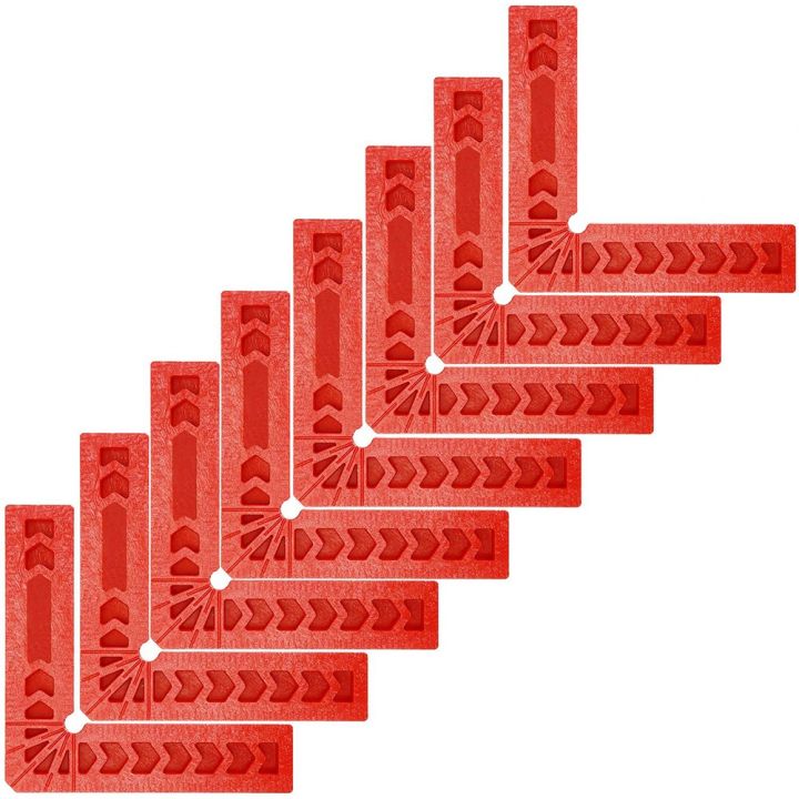 8 PCS 4 Inch 90 Degree Positioning Squares, Right Angle Clamps ...