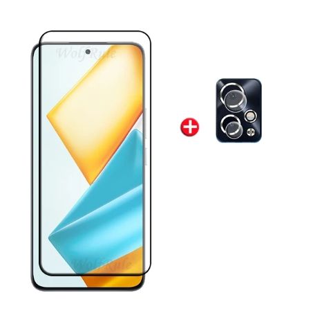 Camera Lens Protector and Full Coverage Tempered Glass Screen Protector ...