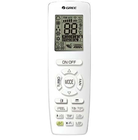 Gree Air Conditioner Remote Control-WHite | Daraz.com.bd