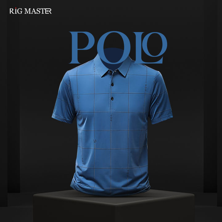 Rig Master Blue Imported China Stitch Fabrics Polo T- Shirt For Unisex ...