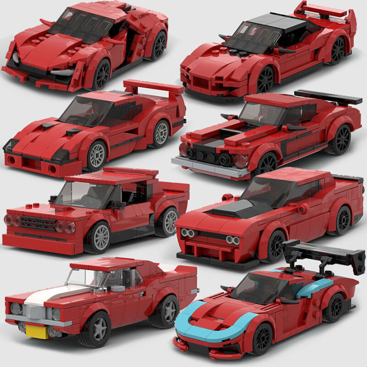 MOC Racing Sports Car Vehicle City Speed Champion Racer Technique ... MOC Racing Sports Car Vehicle City Speed Champion Racer Technique ...