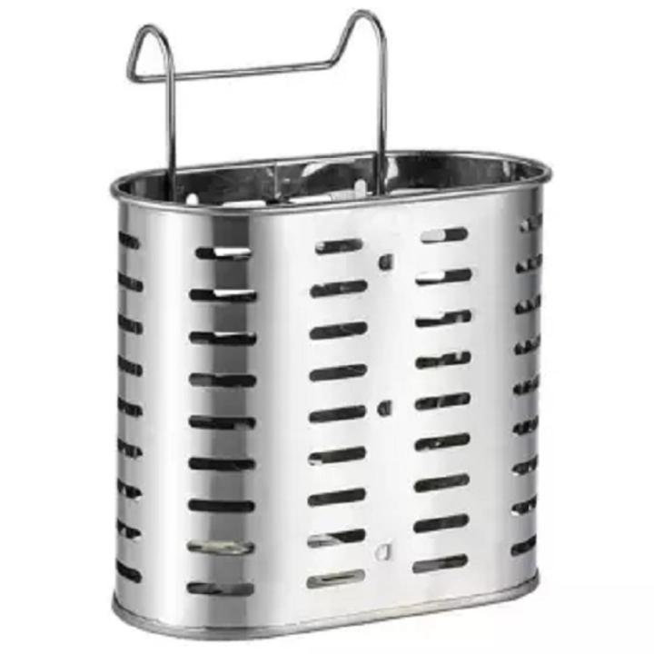 Stainless Steel Hang Rack- Chopsticks/Spoon/Fork/Knife Drain Basket ...