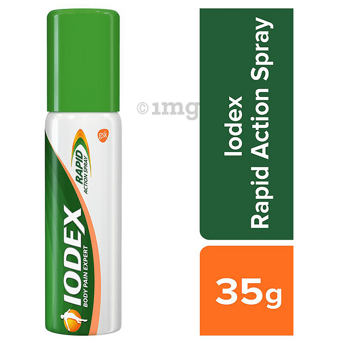 Iodex Body Pain Expert Spray (Indian) - 35Gm | Daraz.com.bd