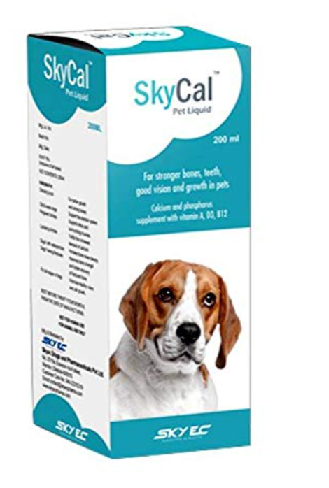 skycal-DS Syrup Double Strength Calcium & Vitamin Syrup for dogs ...