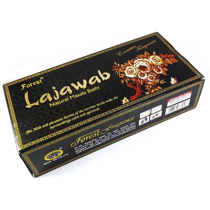 Forest Lajawab Natural Masala Mild Bathi , 3 Packet of 45 Sticks ...