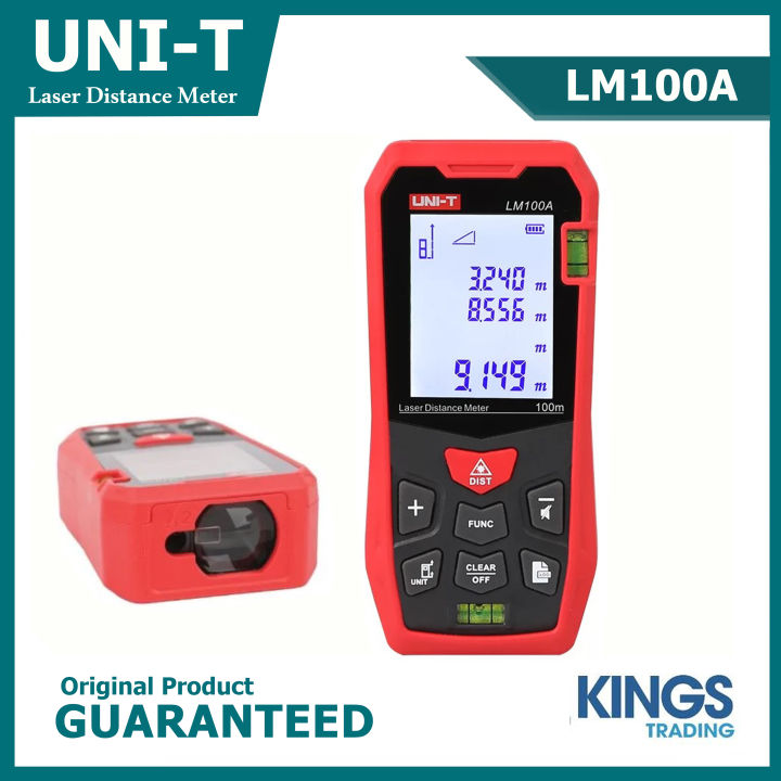 UNI-T Laser Distance Meter 100M Model LM100A | Daraz.com.bd