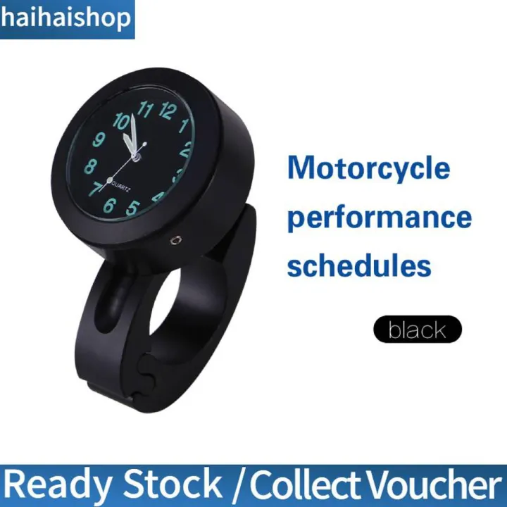 【3C VictoryEagle】Motorcycle Clock Billet Aluminum Material 7/8\"-1 ...