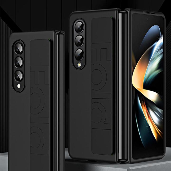 【2023NEW】Cases For Samsung Galaxy Z Fold 3 4 Wristband Strap Folding ...