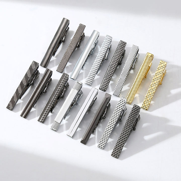 Fashion Simple Metal Tie Clip For Men Wedding Necktie Tie Clasp Clip ...