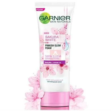 Garnieer Sakura White Pinkish Glow Foam 100ml | Daraz.com.bd