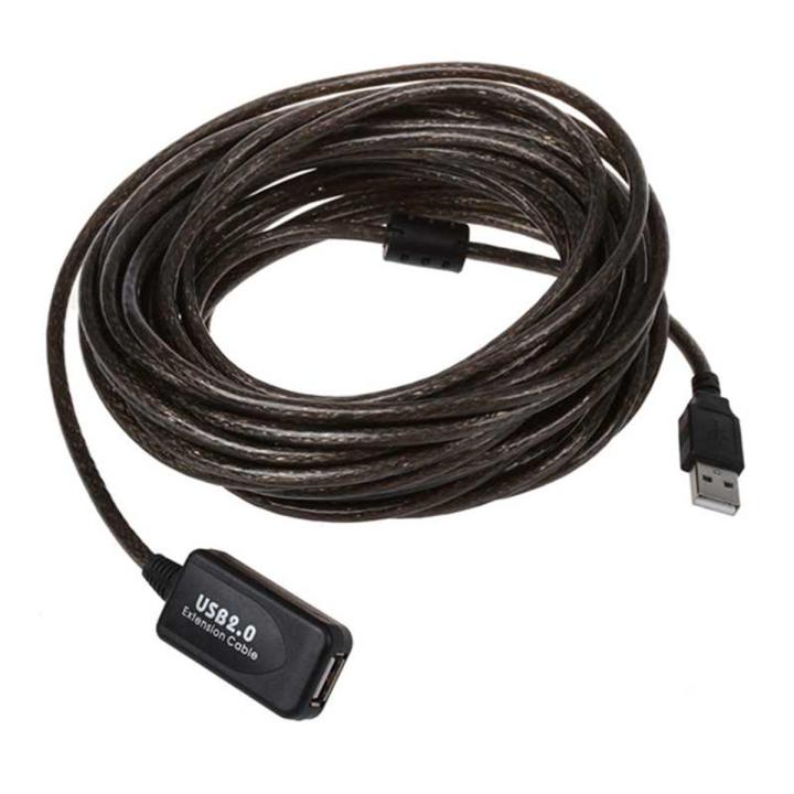 10M USB 2.0 Extension Active/ Repeater 480 Mbp Active USB Extension ...