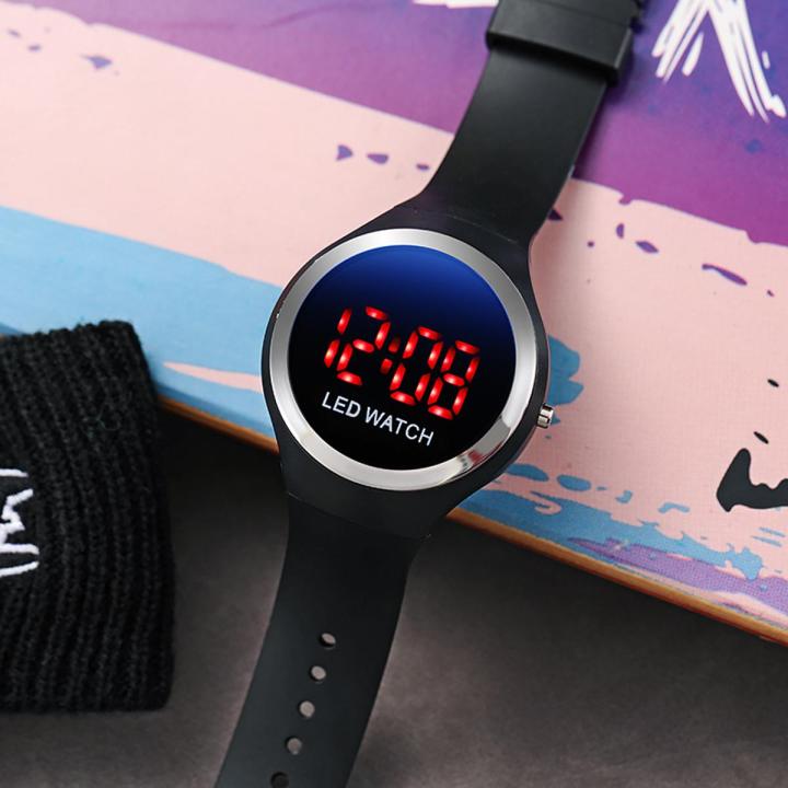 New A-p-p-l-e Silicon Digital Led Watch For Men. | Daraz.com.bd