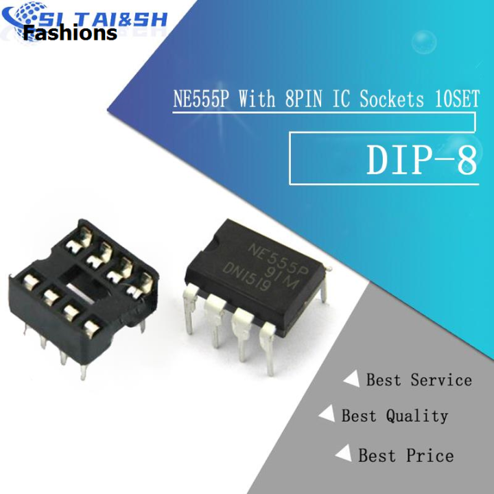 Fashions 20Pcs , (10 Each) NE555 NE555P IC 555 Timer Programming 2025 ...
