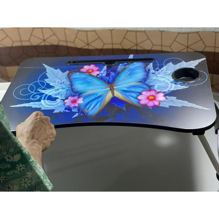 Folding laptop, Reading table With Stikar | Daraz.com.bd