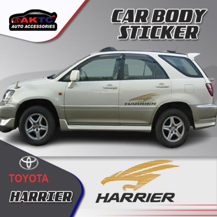 TOYOTA HARRIER body sticker car vinyl sticker car graphics decals car ...
