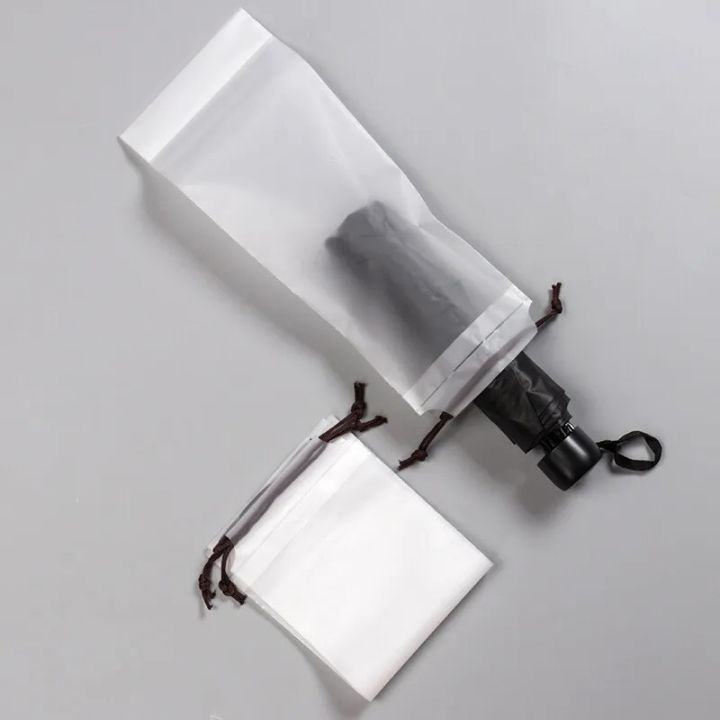 1PC Portable Umbrella Drawstring Storage Bag / Travel Translucent ...