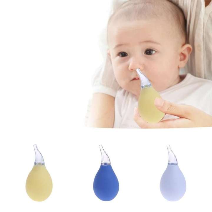 Water Drop type Newborn Baby Supplies Medical PVC Nasal Aspirator Pump ...