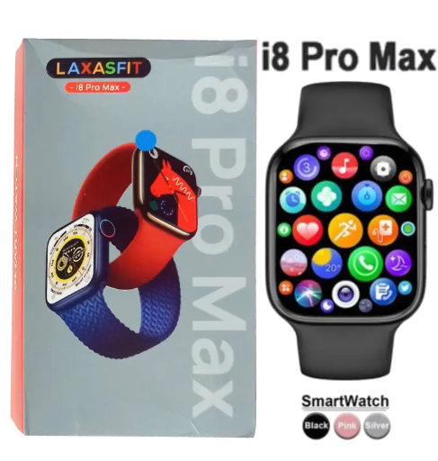 LAXASFIT i8 Pro Max Smart Watch Series 8 Phone Call Custom Watch Face ...