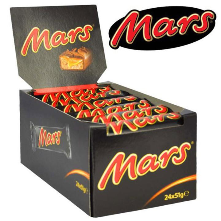 Mars Chocolate Bar,51g,Box 24pcs | Daraz.com.bd