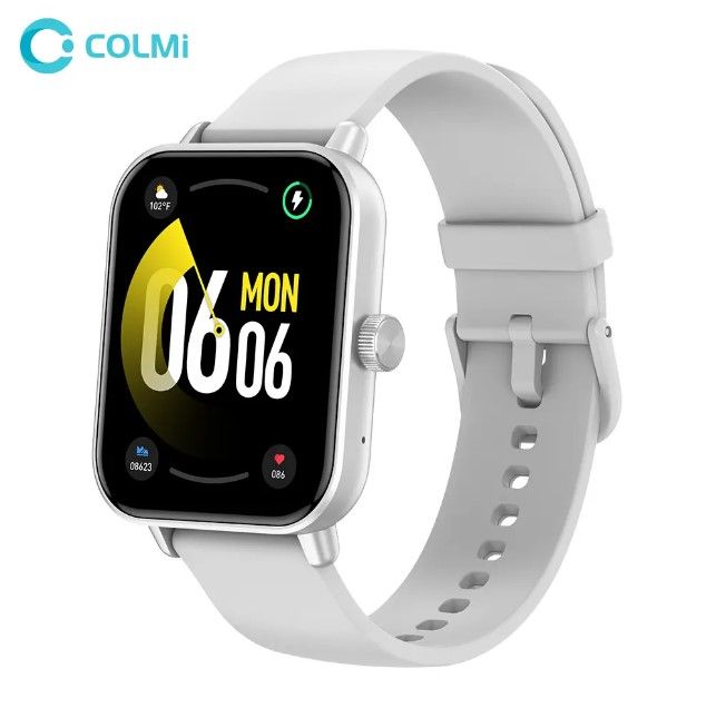 COLMI-P81 Men's Women's Original Brand Couple Smart Watch Super 1.9 ...