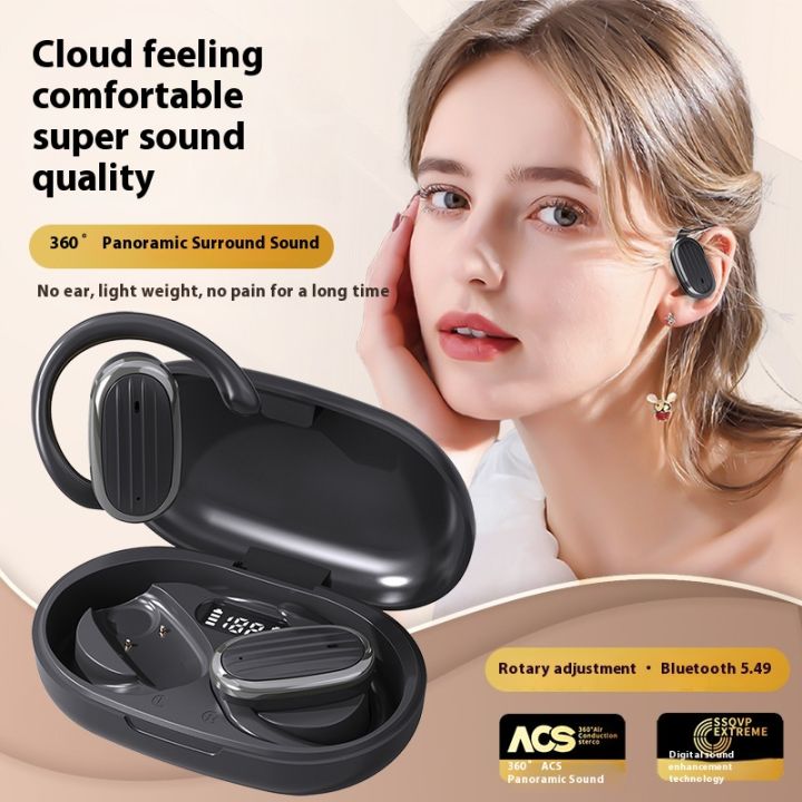 Hanging ear wireless Bluetooth headset, long life, intelligent digital ...
