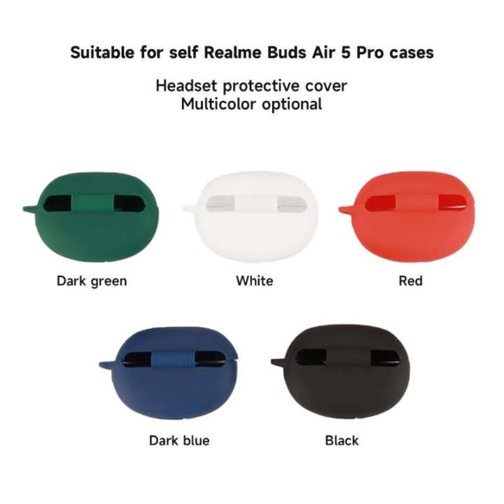 Realme Buds Air 5 Pro Only cover Premium Artificial Carrying cover ...