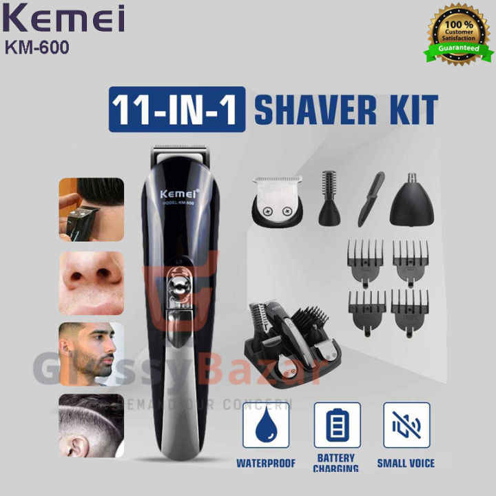 Kemei KM-600 11 In 1 Multigrooming Set For Men and Women | Daraz.com.bd