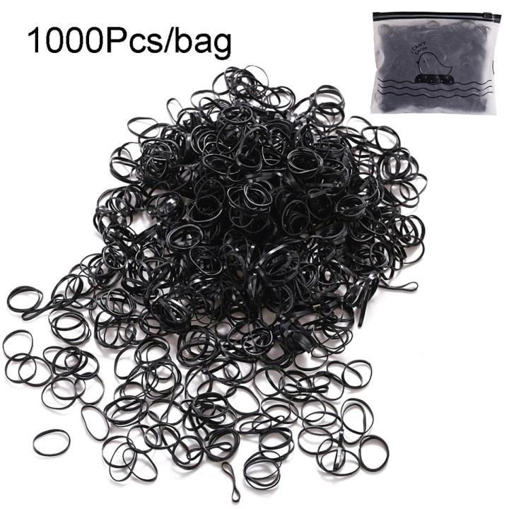 【ALLGOOD】1000 Pieces / Set Korean Fashion Hairband Color Rubber Band ...