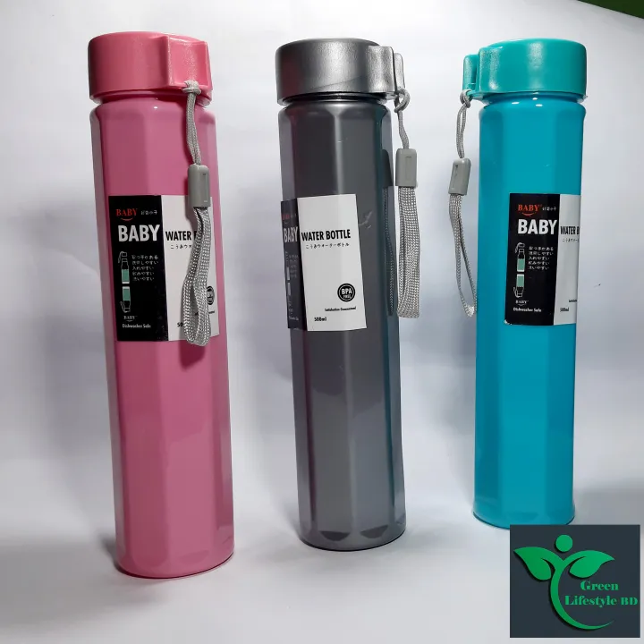1 pcs Baby Water Bottle 500ml Satisfaction Guaranteed Dishwasher Safe for school, college ...