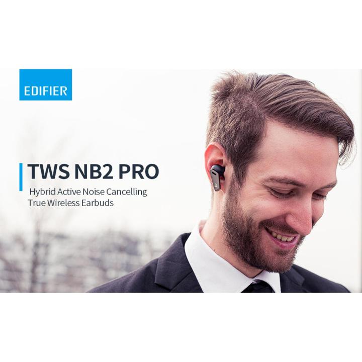 Edifier NB2 Pro True Wireless Earbuds - 6 Mics - Hybrid Active Noise ...