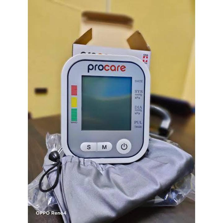 Procare Digital Blood Pressure Machine/ Electronic Blood Pressure ...