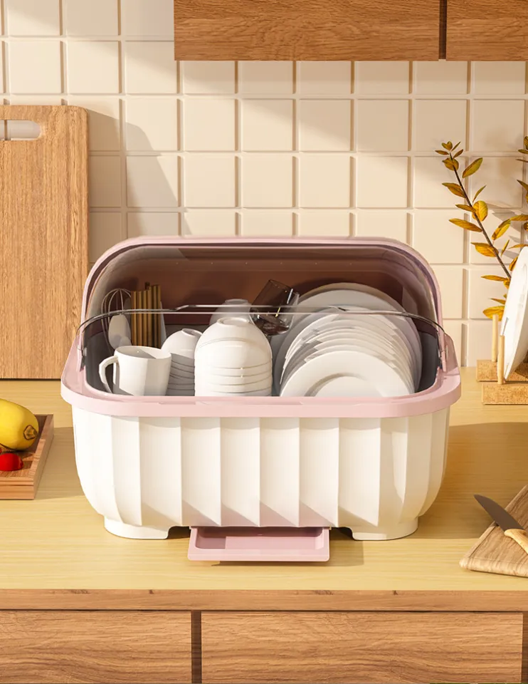 Dish drainer cupboard store