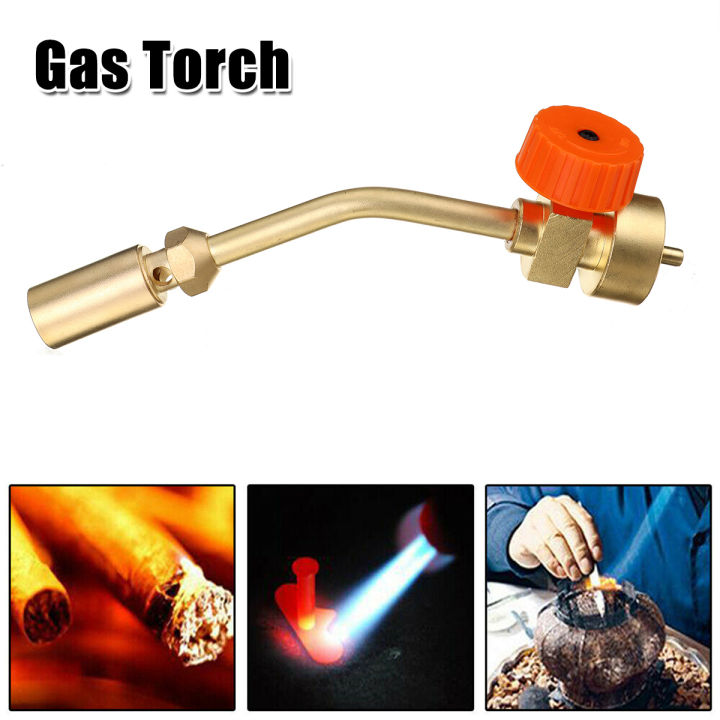 1pc Mapp Gas Turbo Torch Brazing Solder Propane Welding Plumbing MAPP ...