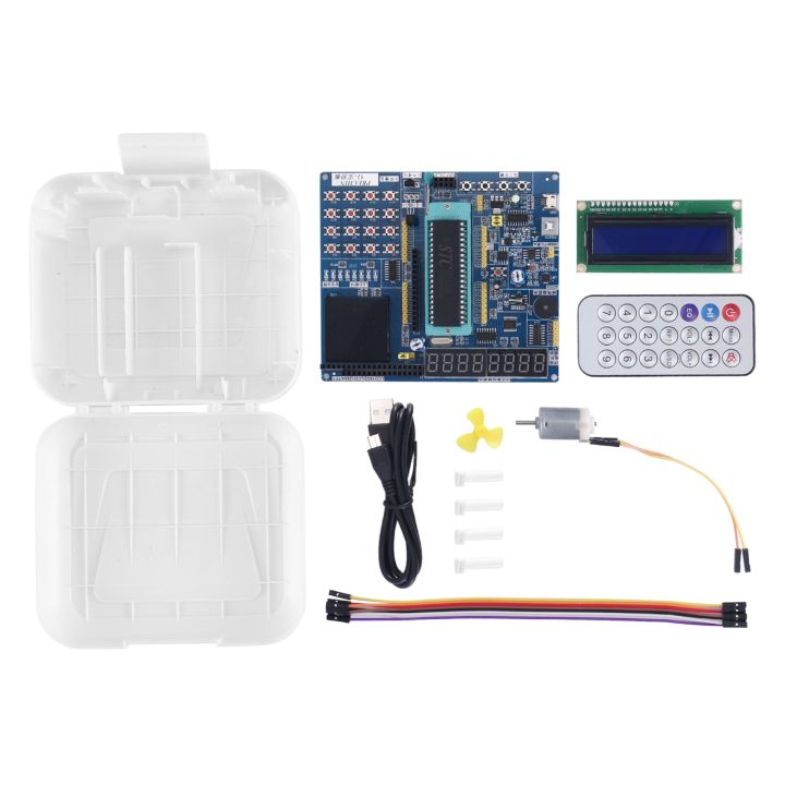 Development Board STC89C52 Kit with Dot Matrix Screen Programming ...