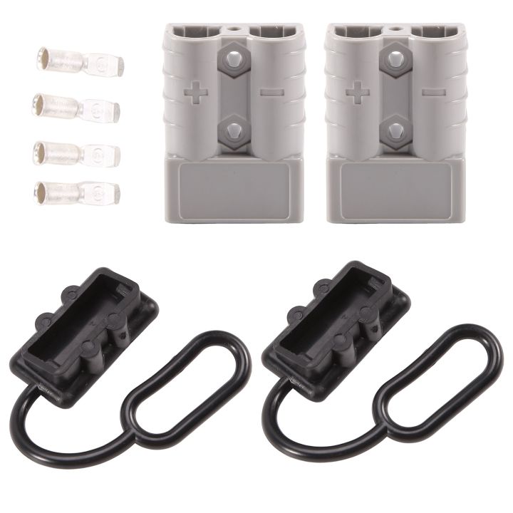 50A 1/0 AWG Battery Connection Harness Plug Connector Winch Plug Quick ...