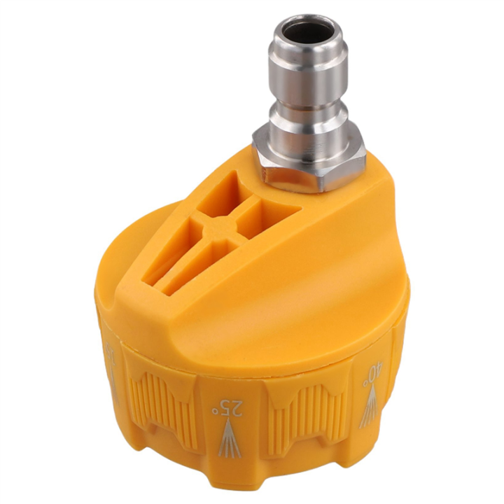 High Pressure Washer Nozzle Adjustable Cleaning Nozzles Yellow | Daraz ...