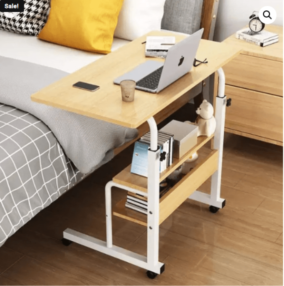 Double Layer Adjustable Reading Table. Moveable & Height Adjustable ...