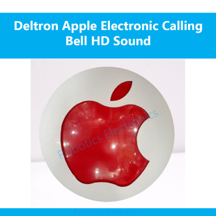 Deltron Apple Electronic Calling Bell HD Sound | Daraz.com.bd