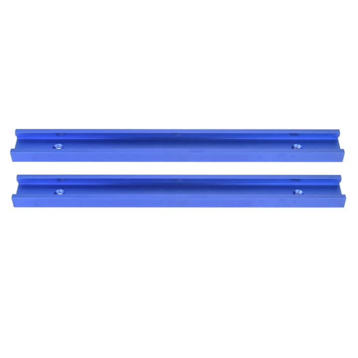 2Pcs 30 Type T-Track T-Slot Miter Track Jig Fixture Slot Connector ...