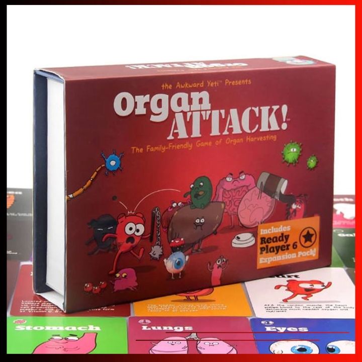 【Ready Stock Popular Board Game Organ ATTACK! Party Game Gifts | Daraz ...