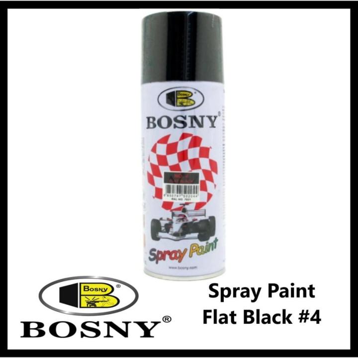 Bosny spray paint Matt black | Daraz.com.bd